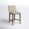 Joss & Main Martisha Linen 26" Counter Stool & Reviews | Wayfair