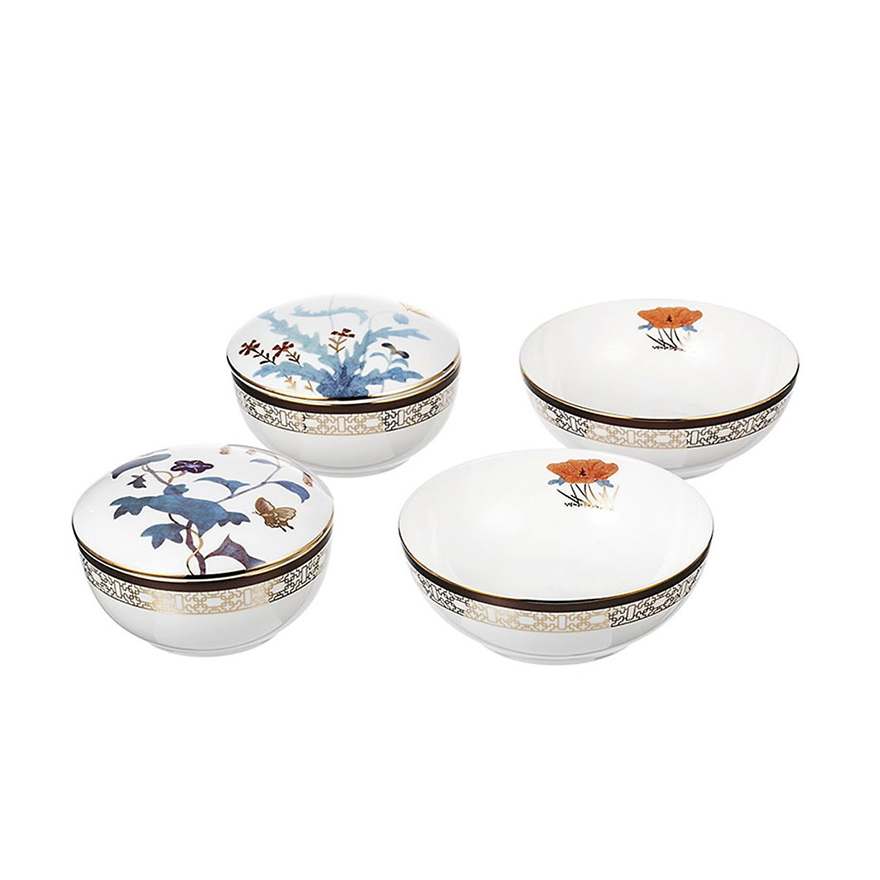 HANKOOK CHINAWARE 4 Piece Cho Choong Do Dining Bowl Set | Wayfair
