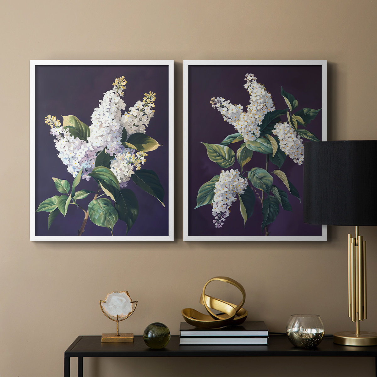 Wexford Home FLORAL Series CCXLV-Premium Framed Print -Ready to Hang ...