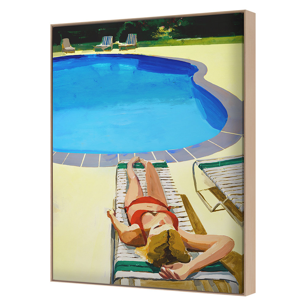 Grand Image Home Oasis 10 by PC Ngo - Floater Frame Print on Canvas ...