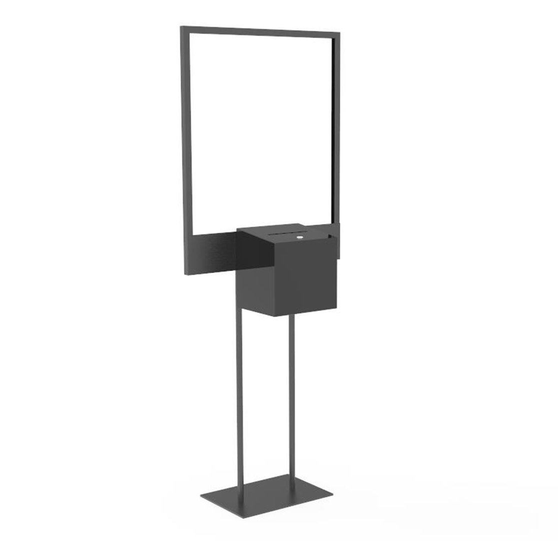 FixtureDisplays Stand, Bulletin Poster Donation Ballot Collection with ...