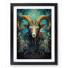 Alpen Home Capricorn Zodiac Realism - Print | Wayfair.co.uk