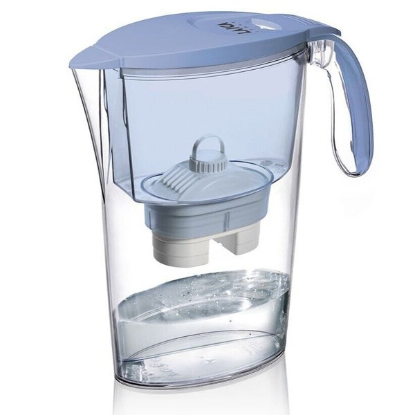 Metro Lane Clear Water Filter Jug & Cartridge 2.3L Capacity Plastic ...