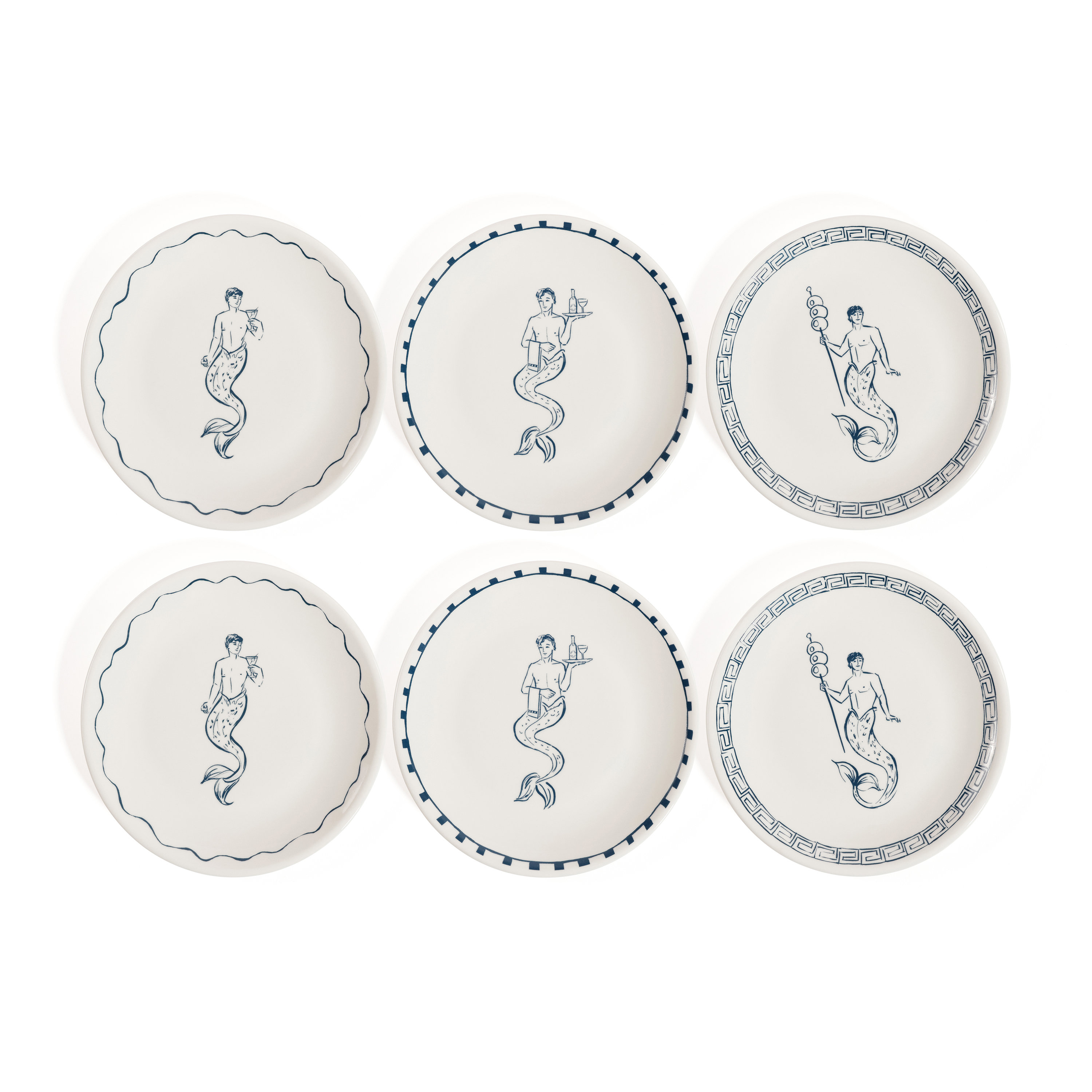 Joss & Main The Salty Bar Appetizer Plates, Set of 6 - Wayfair Canada