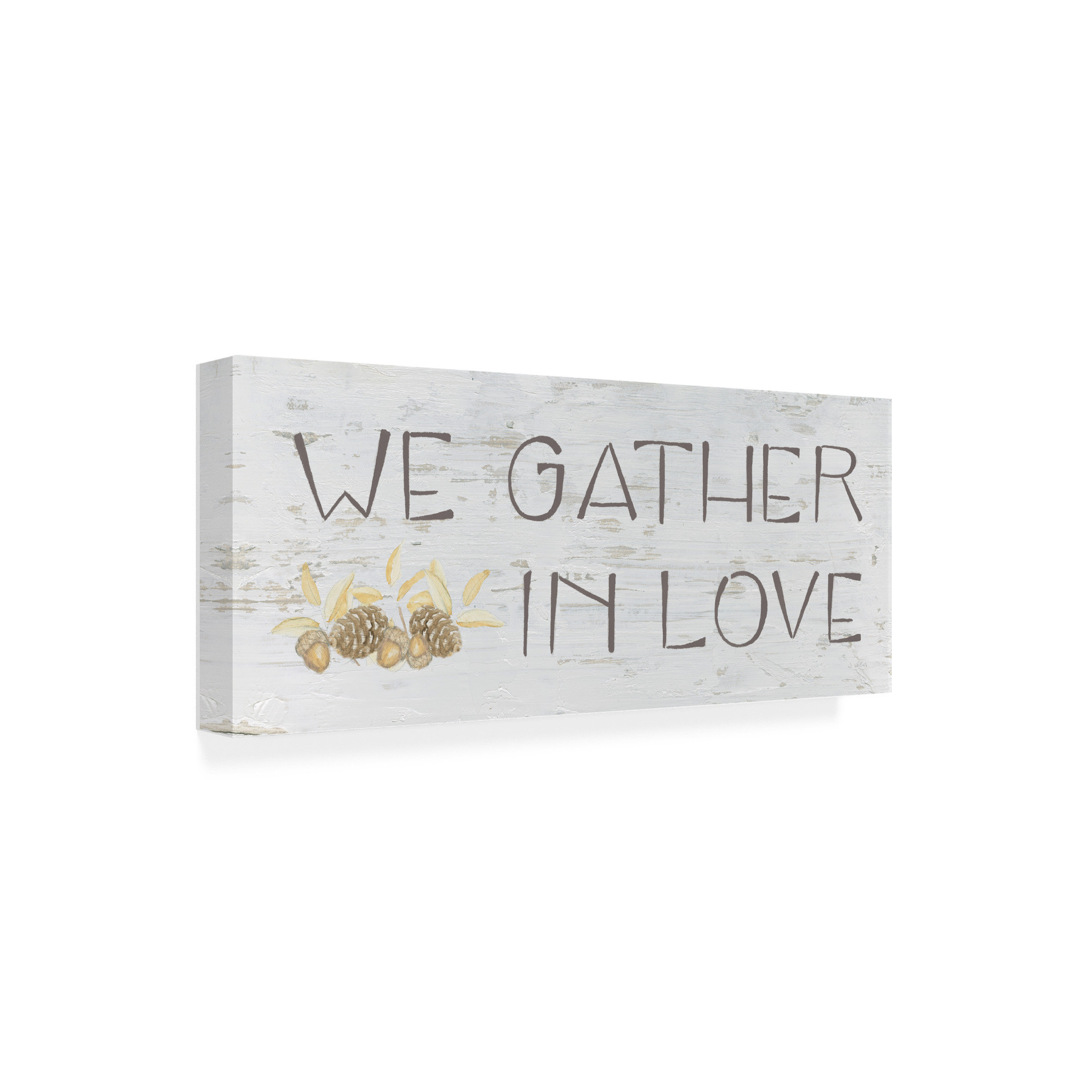 Trinx James Wiens ''Beautiful Bounty Sign IV'' Canvas Art | Wayfair