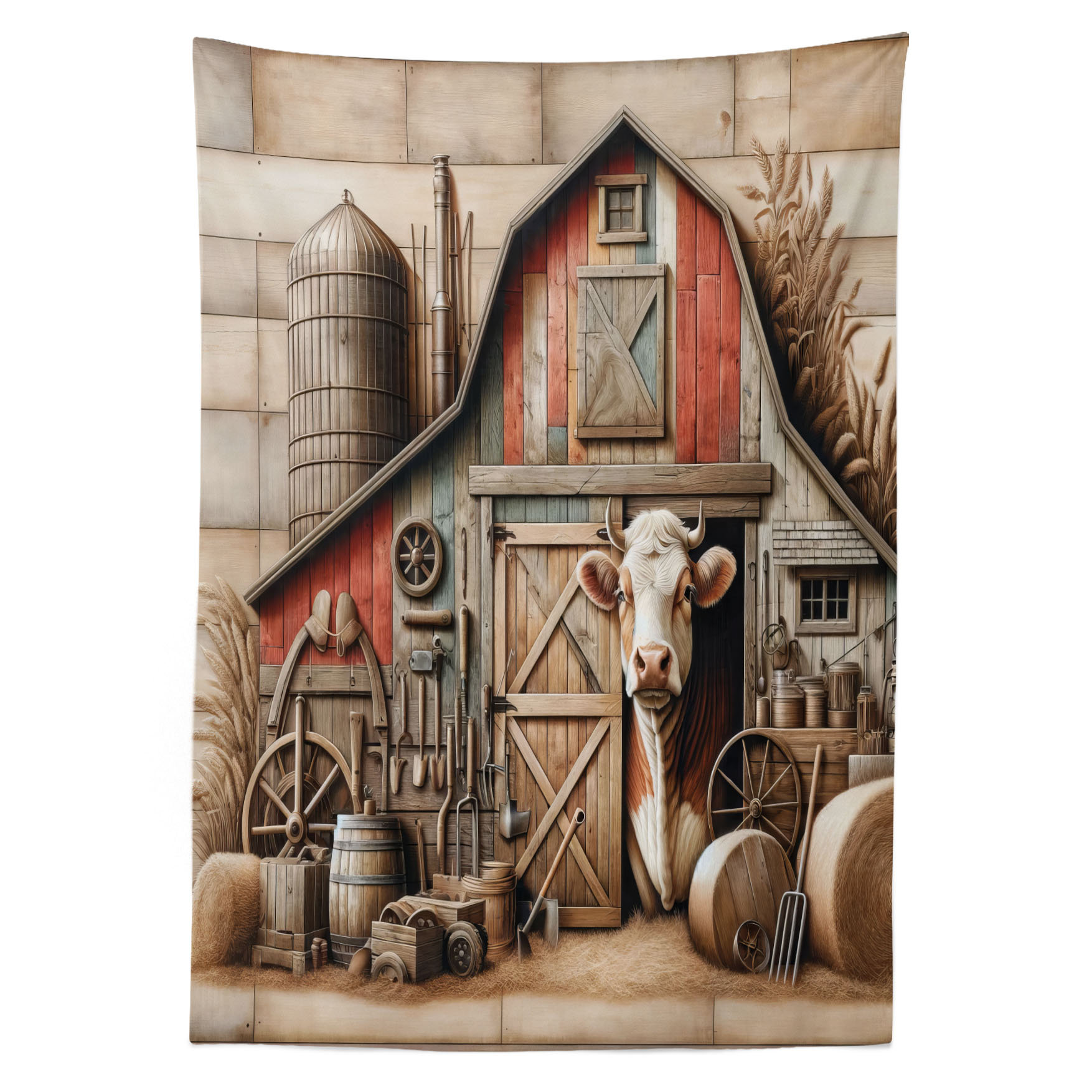 Red Barrel Studio® Iphigeniah Rectangle No Pattern Polyester Tablecloth | Wayfair