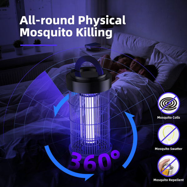 Kloudic 7.48" Waterproof 4000V Mosquito Killer Electronic Insect Fly ...