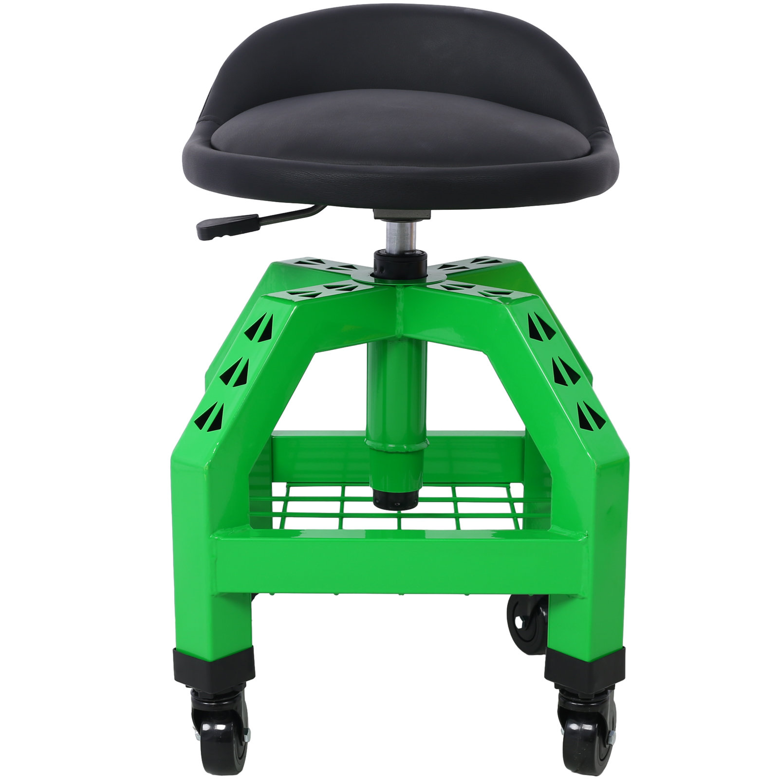17 Stories Pneumatic 360 Degree Swivel Stool Heavy Duty Rolling ...