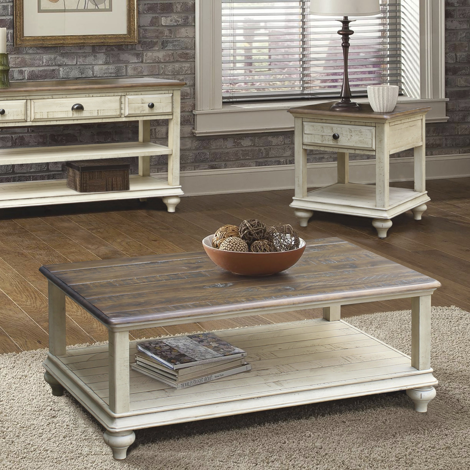 Laurel Foundry Modern Farmhouse® Dash Solid Wood Coffee Table with ...