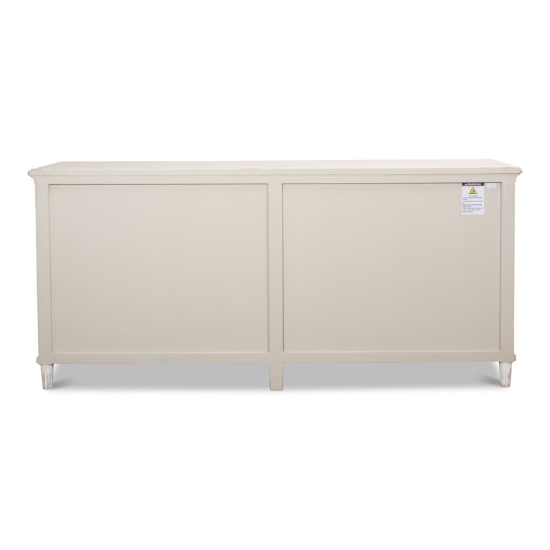 Sarreid Ltd Ribbon 78" Wide Pine Wood Sideboard | Wayfair