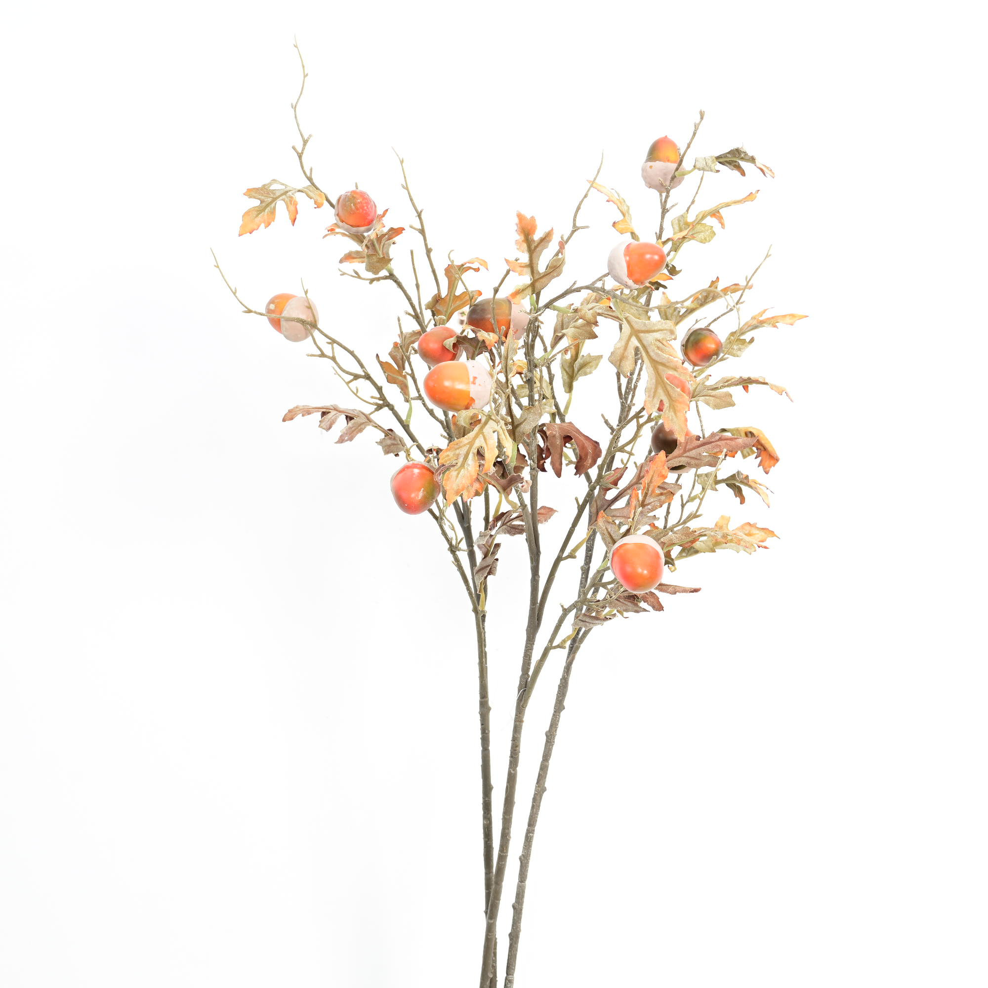 Ophelia & Co. 37" Artificial Farmhouse Acorn Branch Long Stem Foliage ...