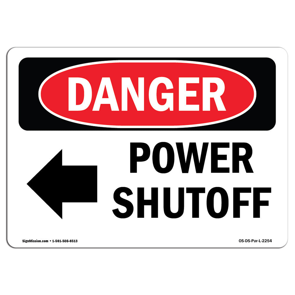 SignMission Power Shutoff Sign | Wayfair