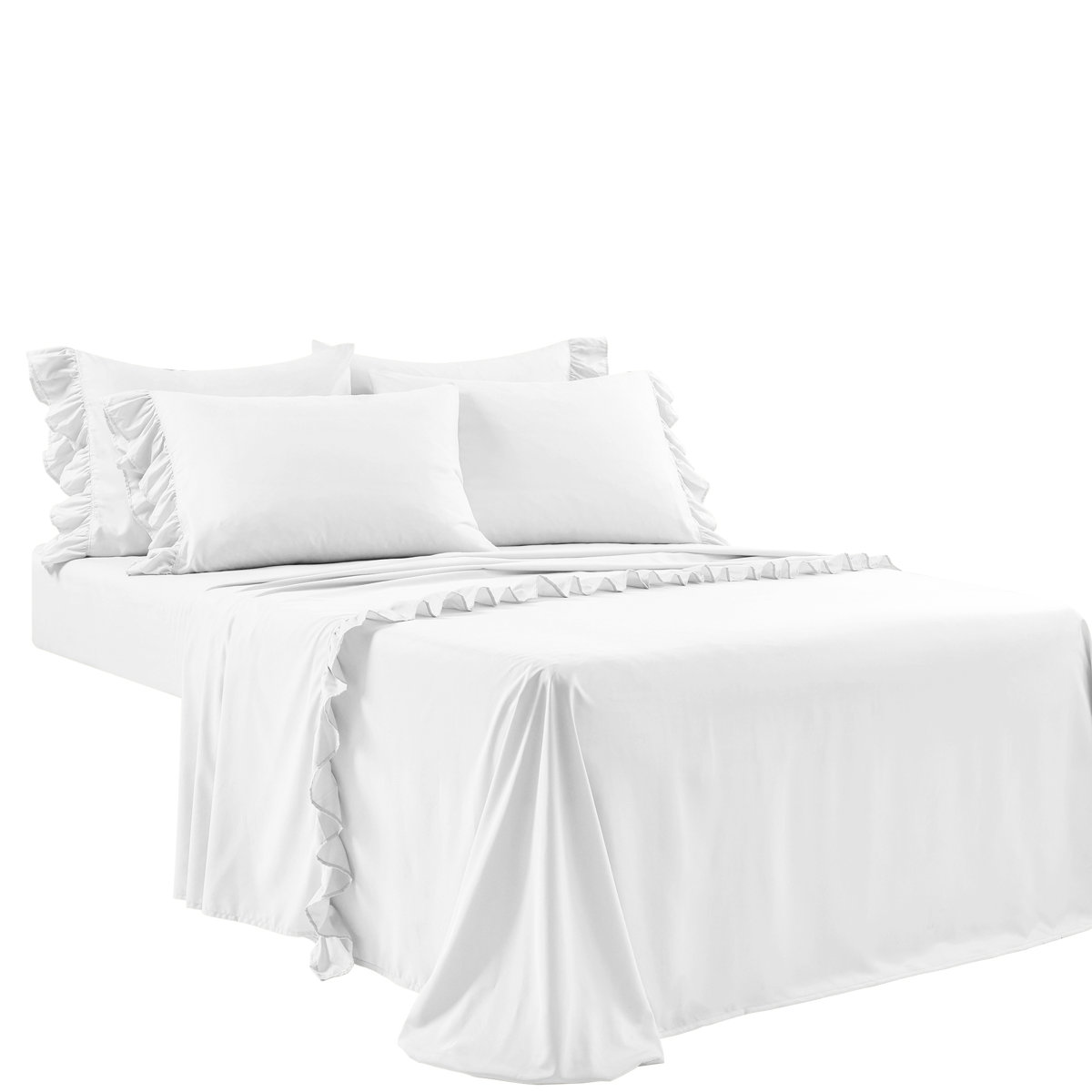 Lush Decor Reyna Ruffle Sheet Set & Reviews | Wayfair