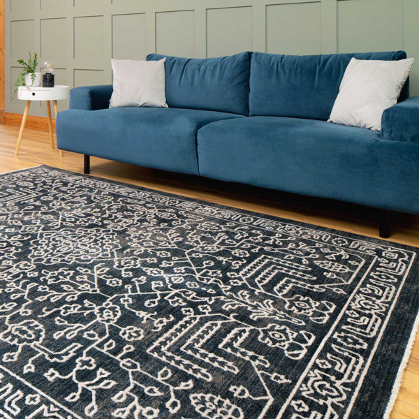 Latitude Vive Audella Vintage Blue Rug | Wayfair.co.uk