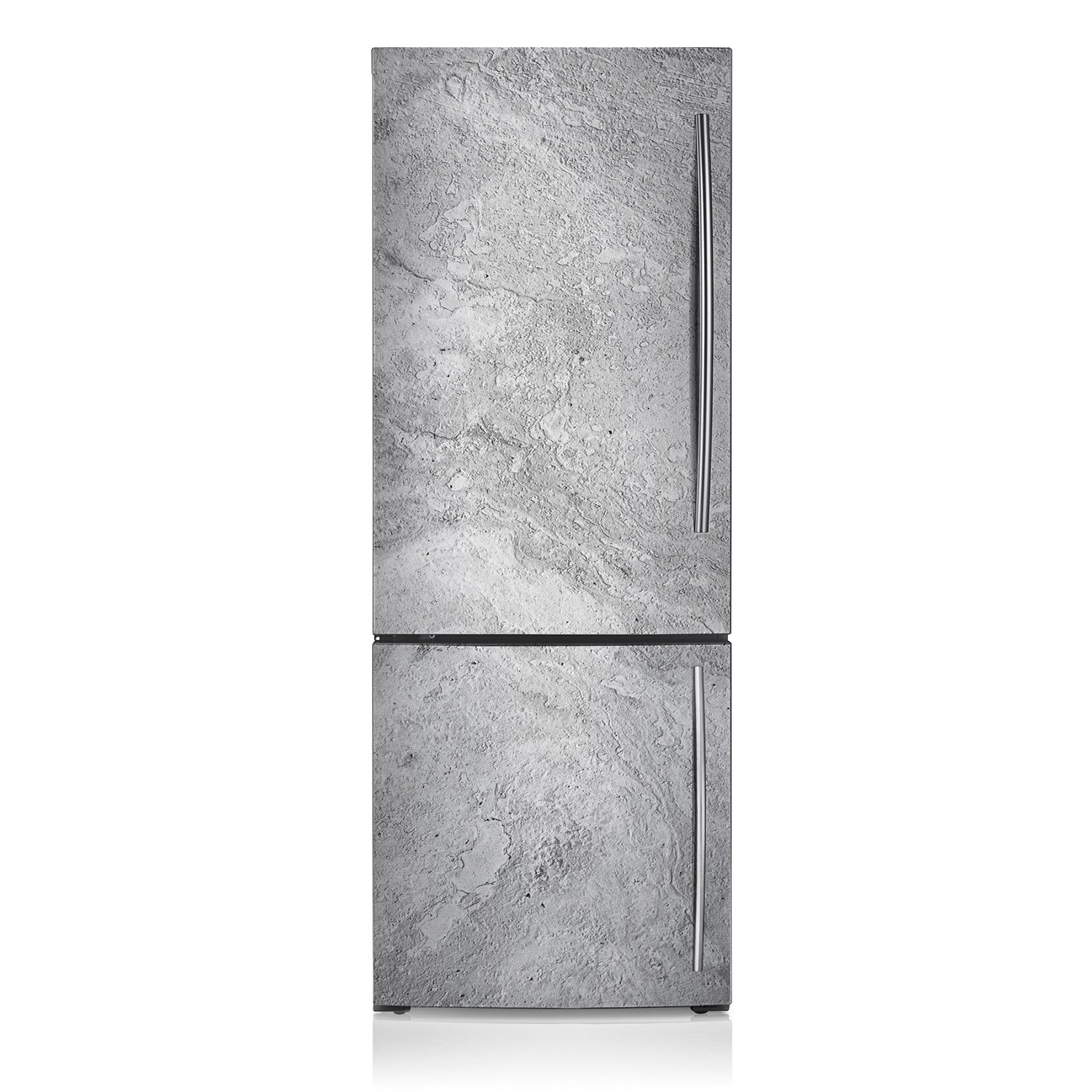 Williston Forge Grey Motif Concrete Freezer Door Sticker | Wayfair.co.uk
