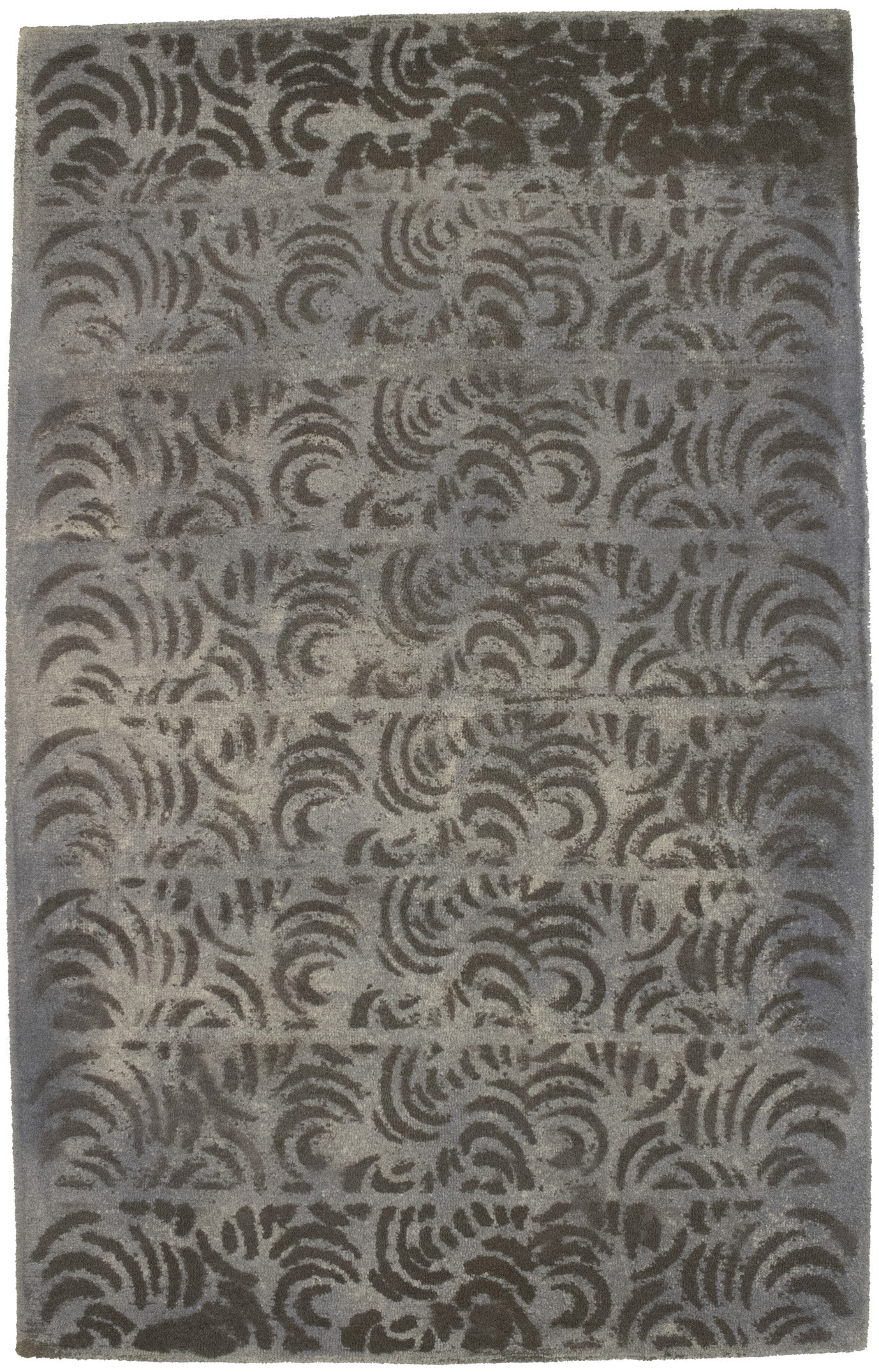 Everly Quinn Hand Tufted Wool Gray Rug | Wayfair