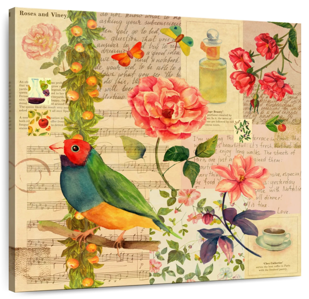 Ebern Designs Brampt Colorful Bird Letters | Wayfair