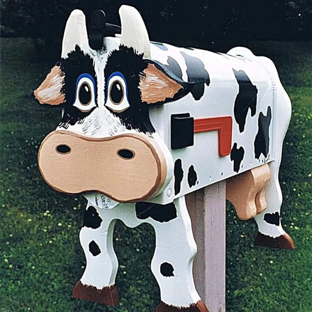 Invenitiah Farm Animal Mailboxes, Creative Farm Novelty Mailboxes ...