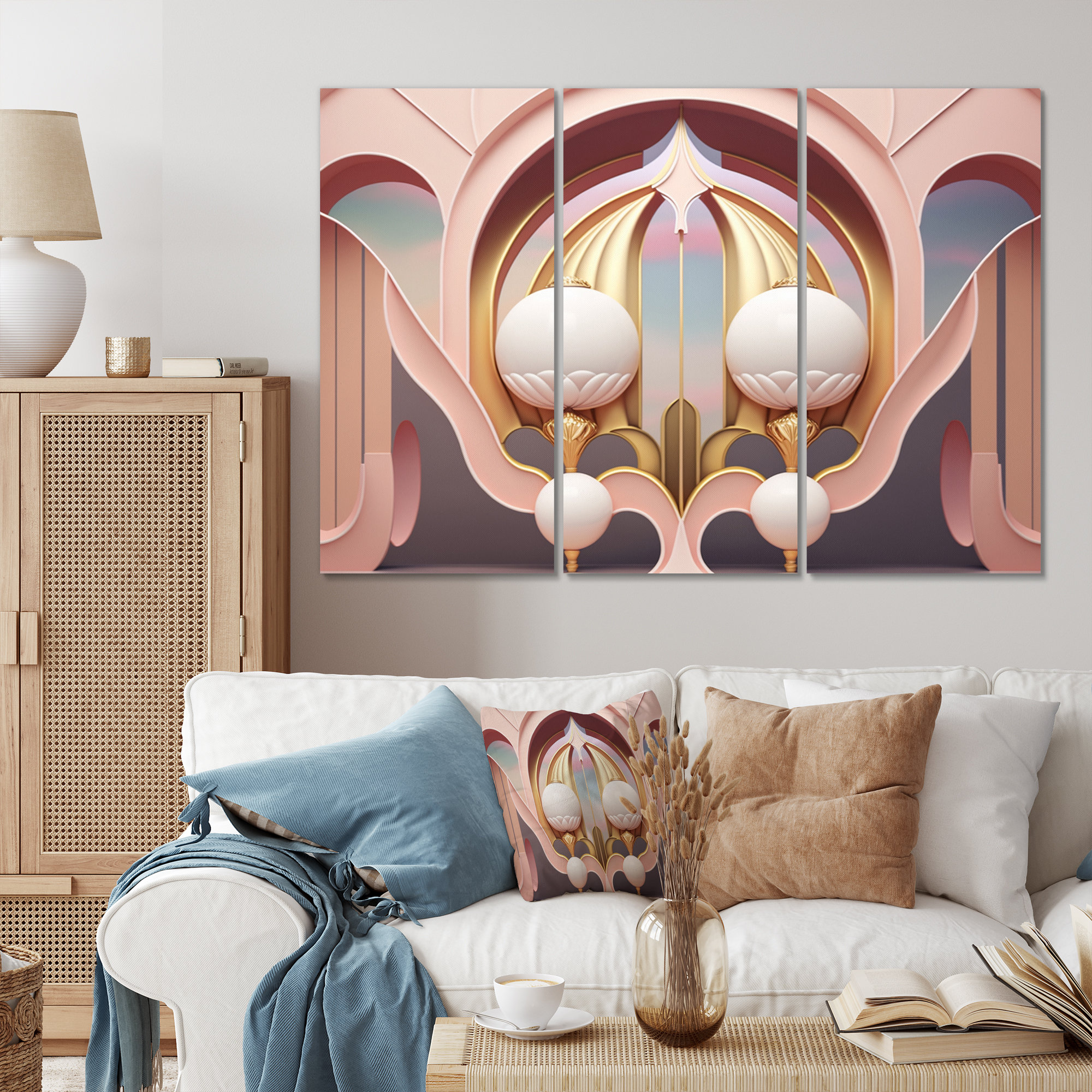 Design Art White Spheres Minimal Retro Future Architecture - Abstract ...