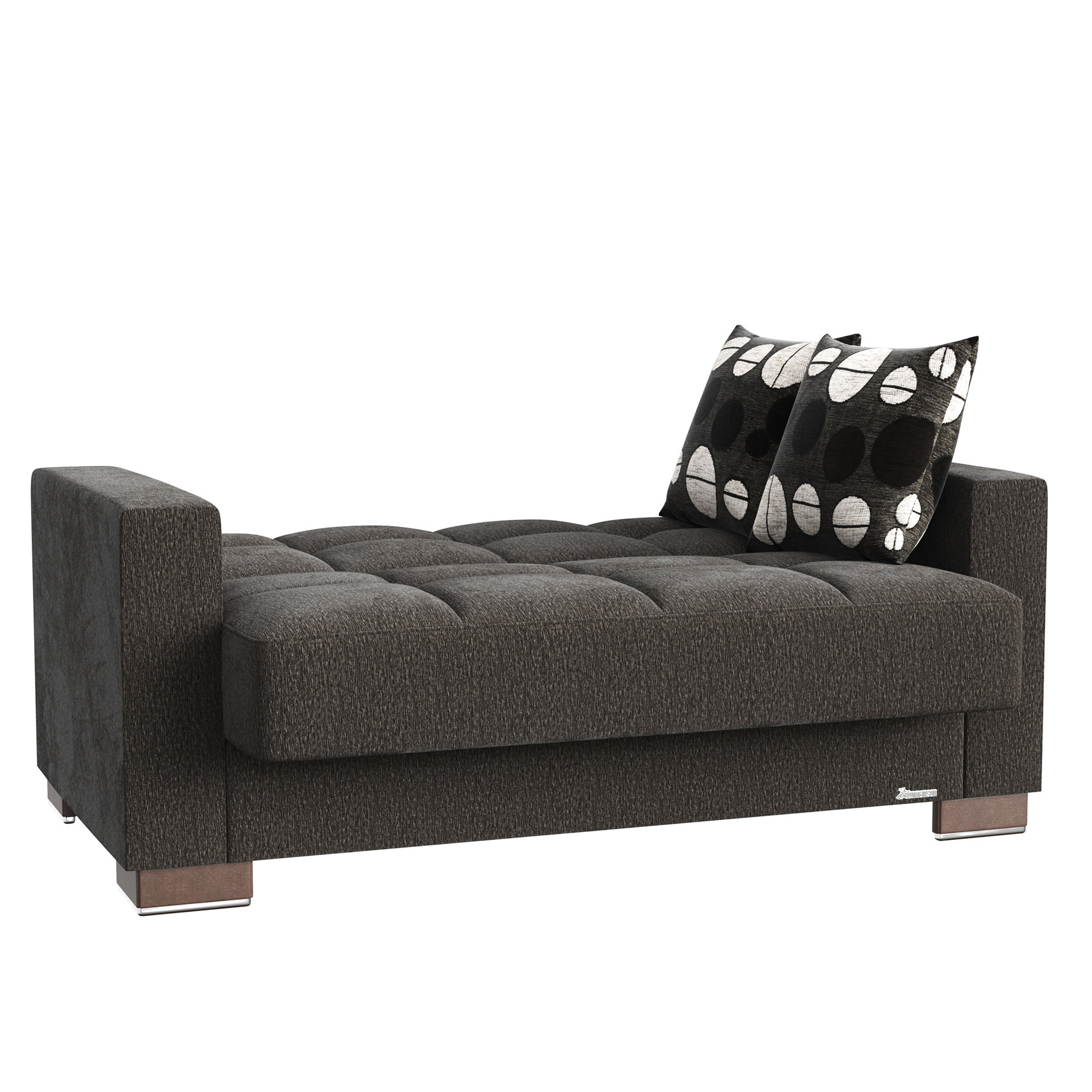 Latitude Run® Grey Chenille Storage . Design. 66 In Package Height ...