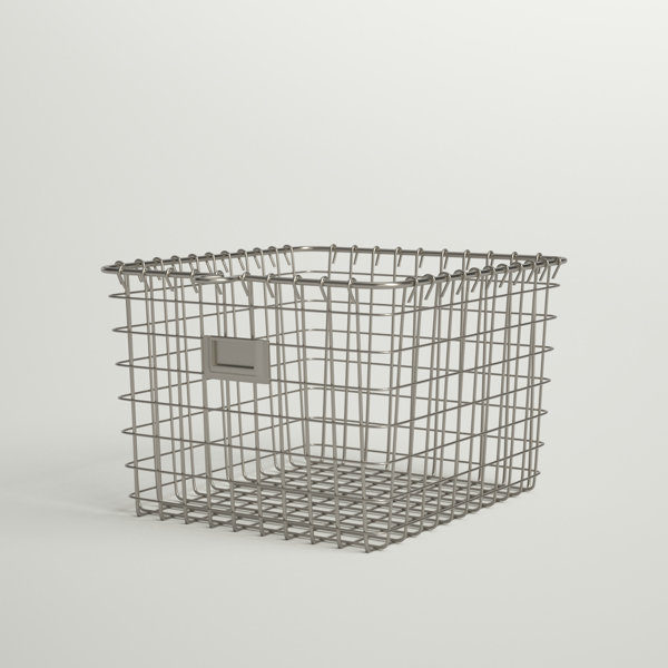 Dotted Line™ Albie Metal/Wire Basket & Reviews | Wayfair