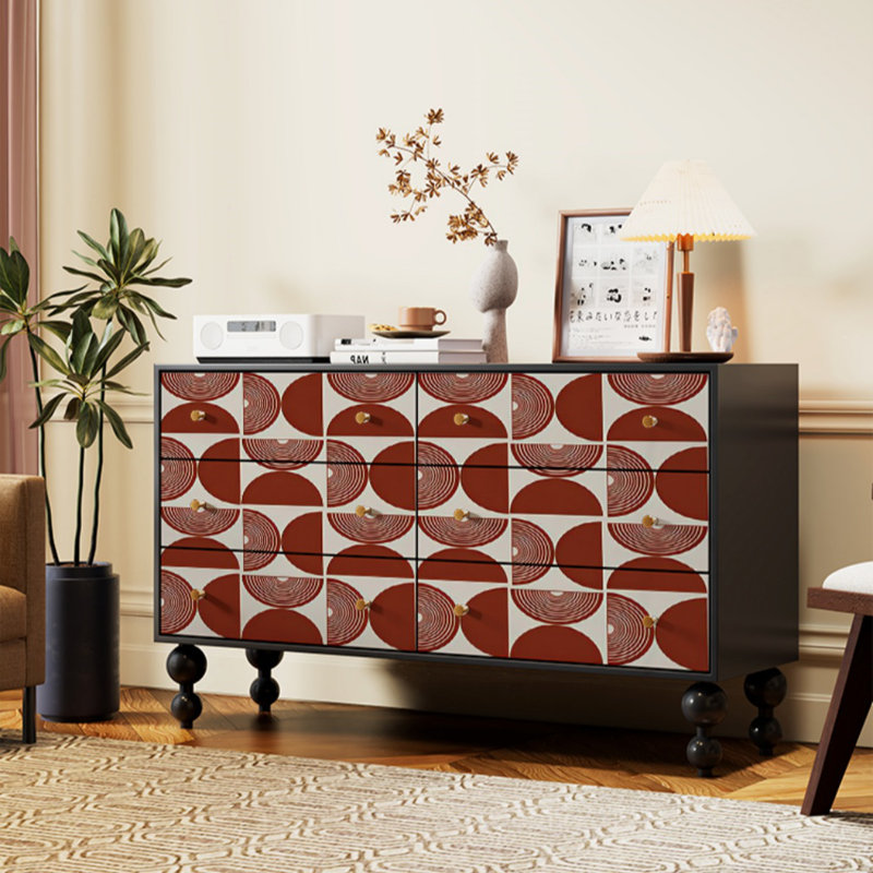 Dream cabinet Modern Simple Living Room Entrance Cabinet Solid Wood ...