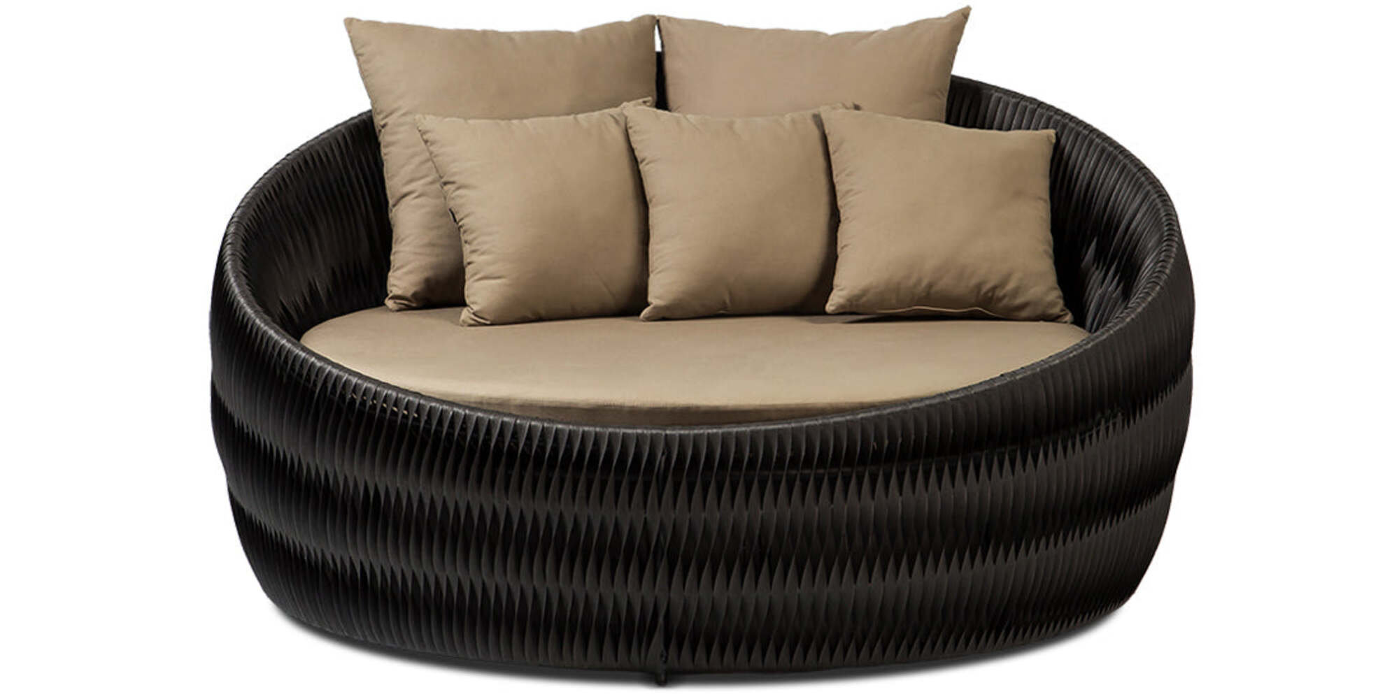 Lectus Furniture Verona Outdoor 2 - Seat Patio Daybed