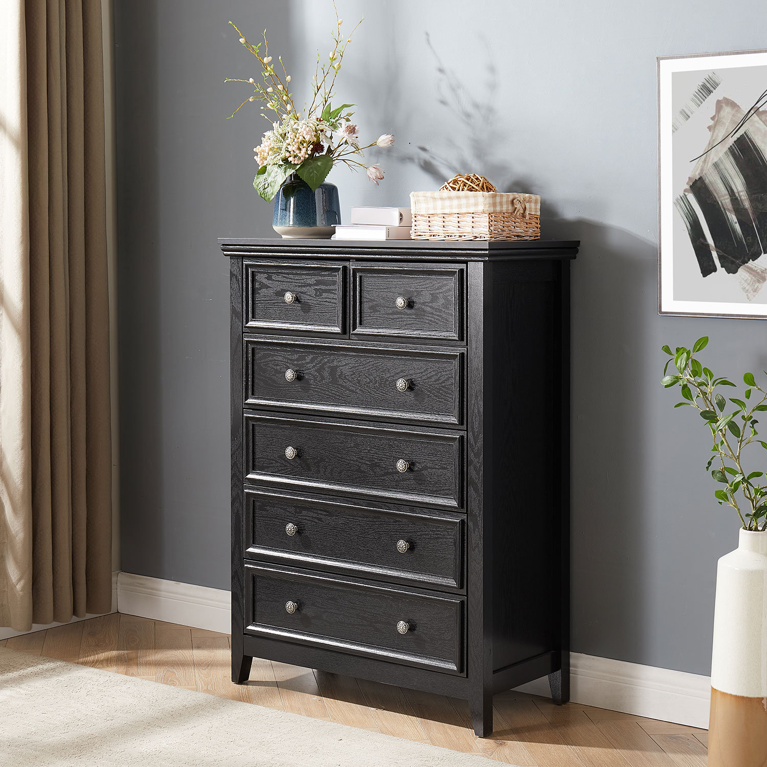Charlton Home® Demariah 6 - Drawer Dresser | Wayfair