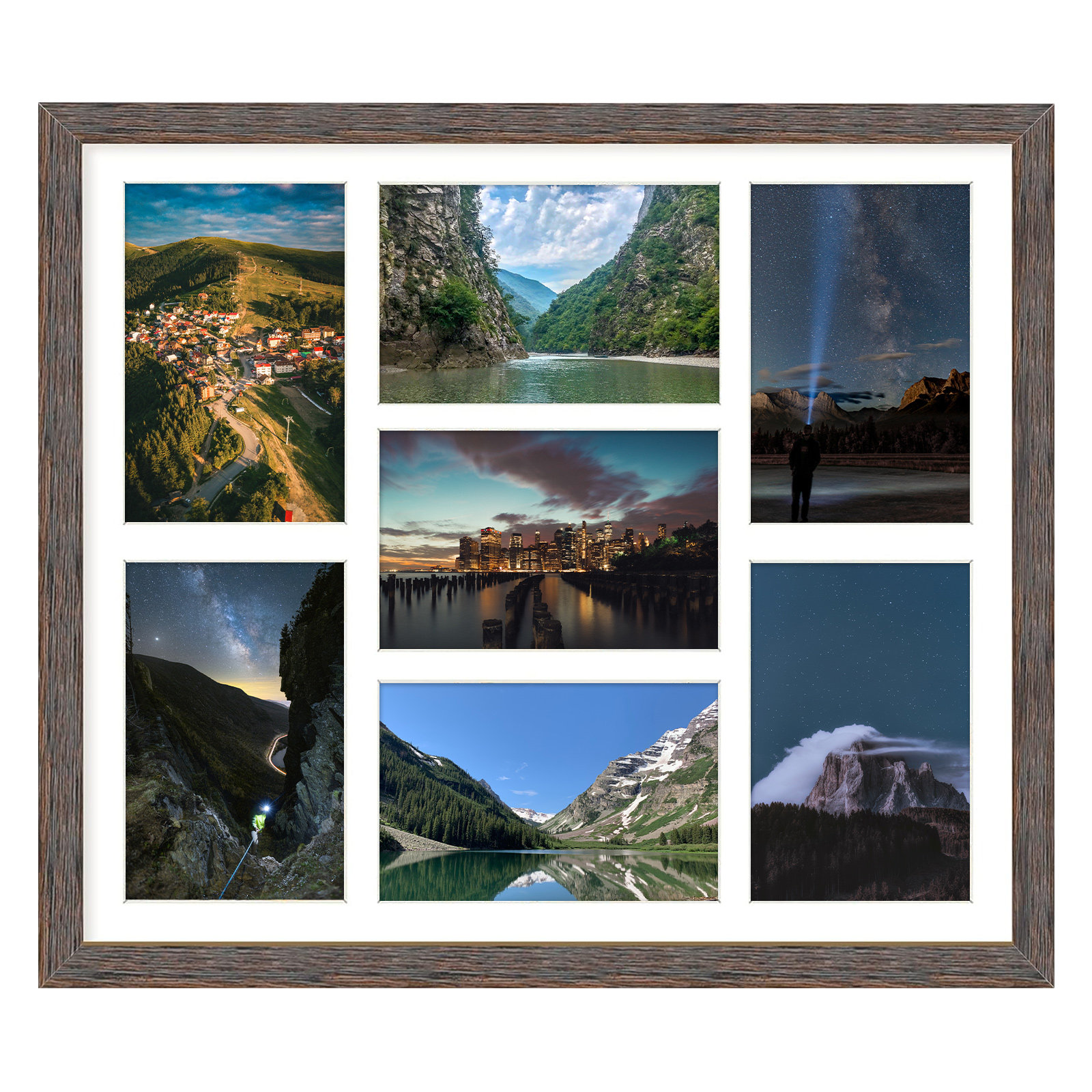 Gracie Oaks Pietrek Wood Collage Picture Frames - Wayfair Canada