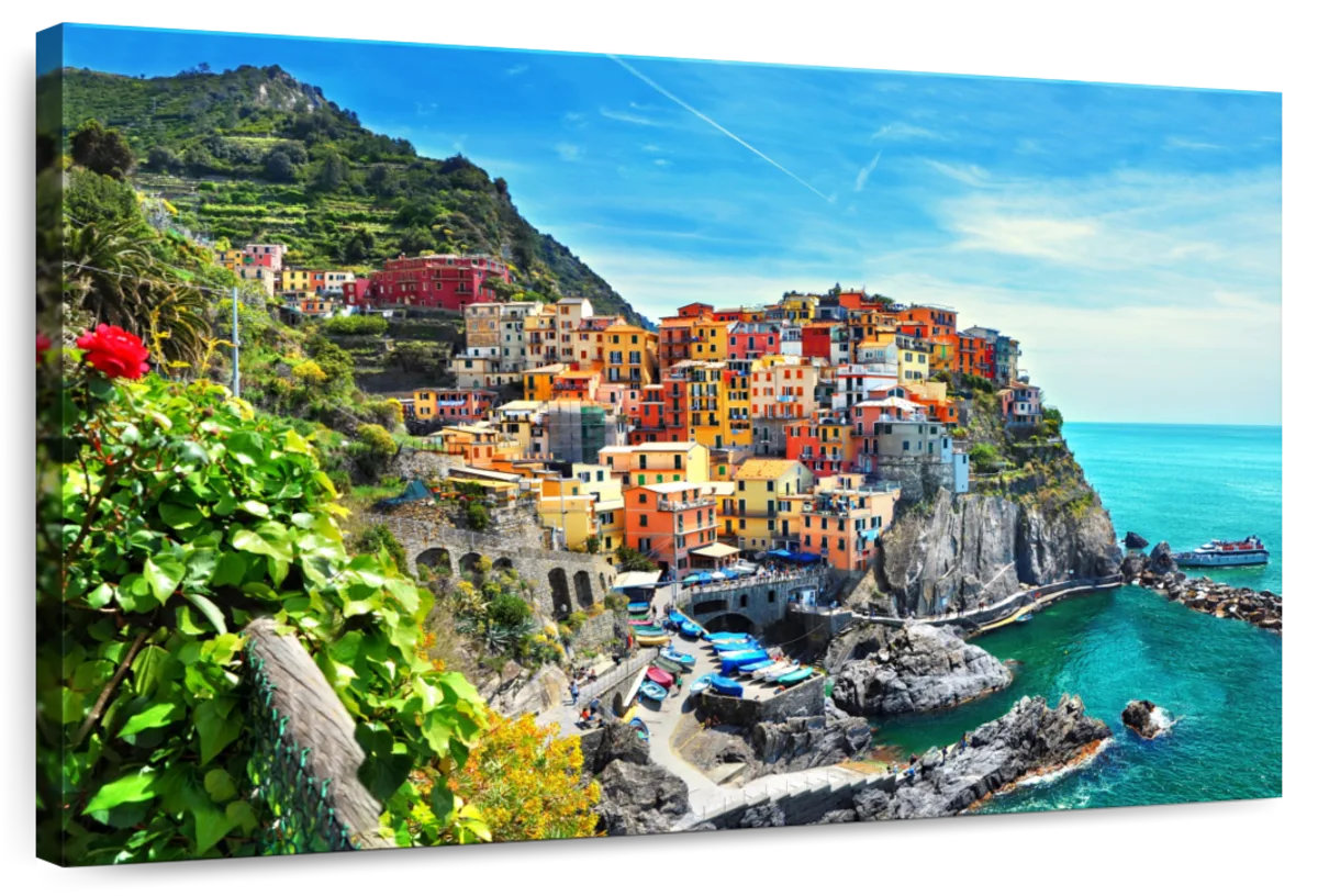 Ebern Designs Ravi Manarola Town In Italy - Wayfair Canada