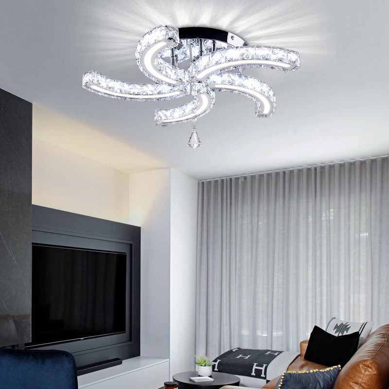 Mercer41 Caleta LED Geometric Chandelier & Reviews | Wayfair