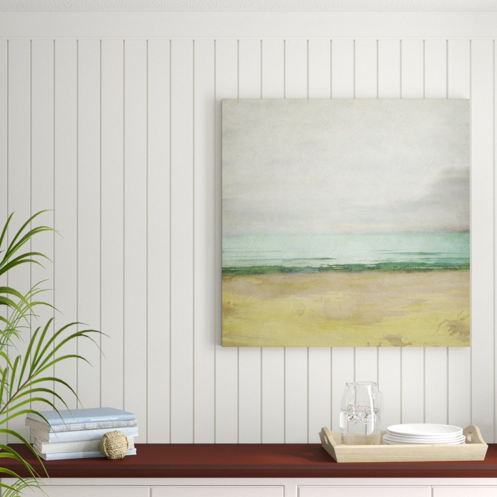 Three Posts™ Waterline I Painting on Canvas & Reviews | Wayfair