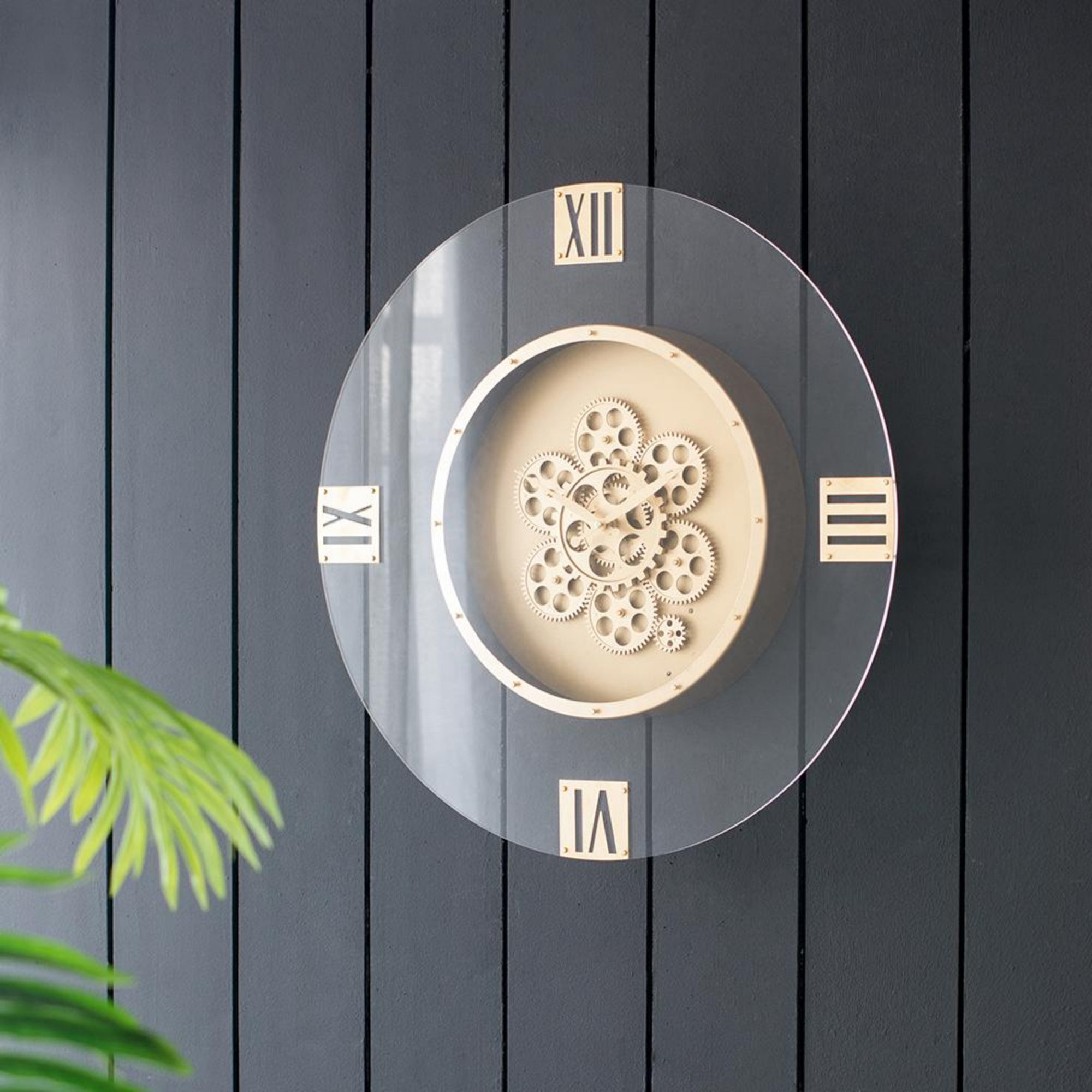 One Allium Way® 24" Round Wall Clock | Wayfair
