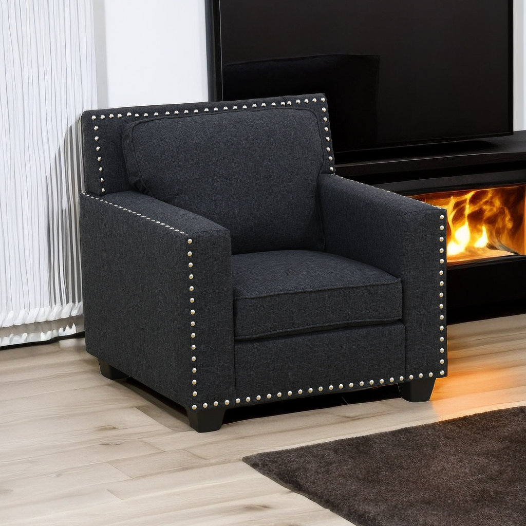 Truker Sofa Couch Single Seat Chair Arm Chair For Living Room, Bedroom ...