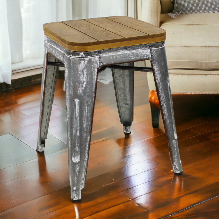 Trent Austin Design® Colmenero Solid Wood Accent Stool & Reviews | Wayfair