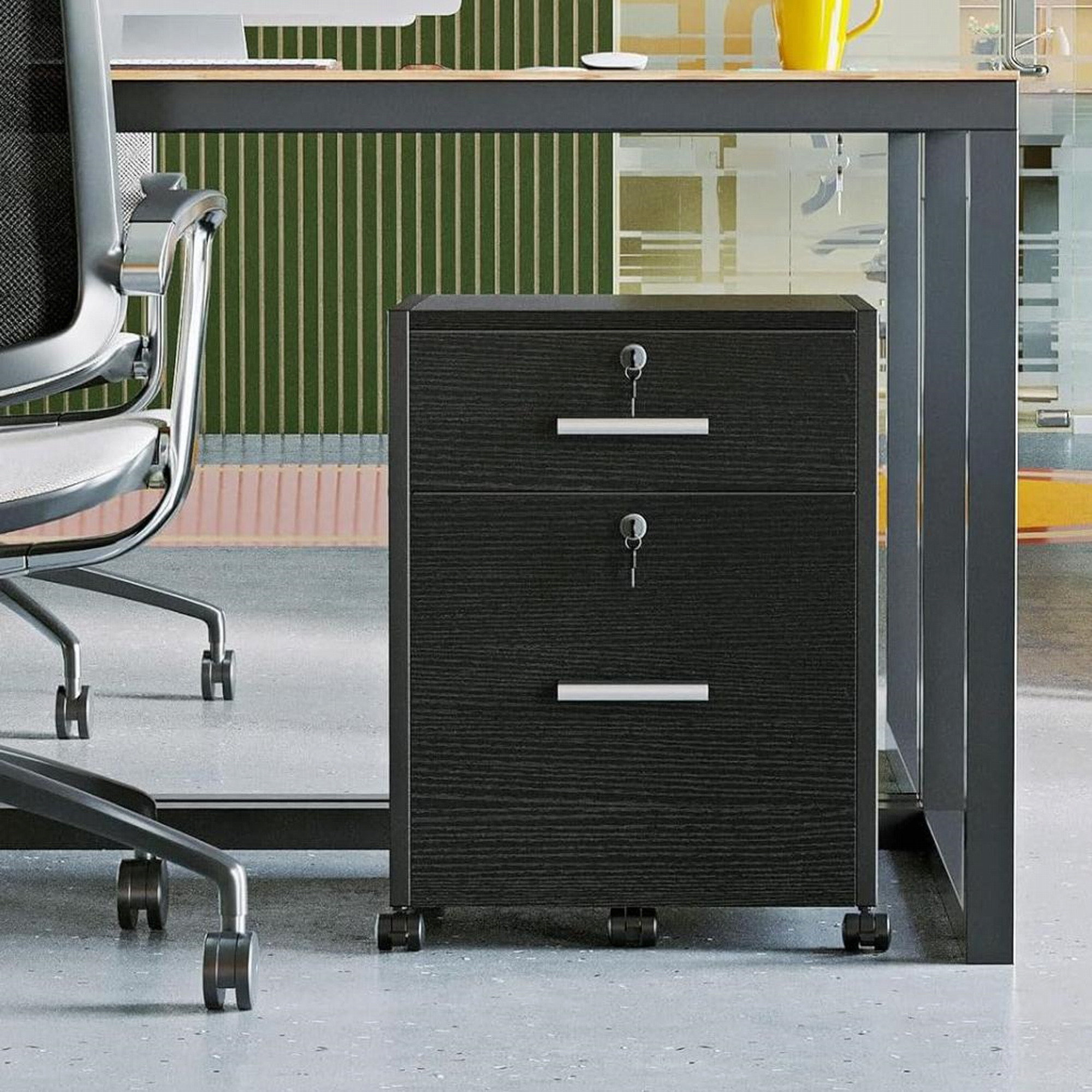 Inbox Zero File Cabinet For Home Office With Lock | Wayfair