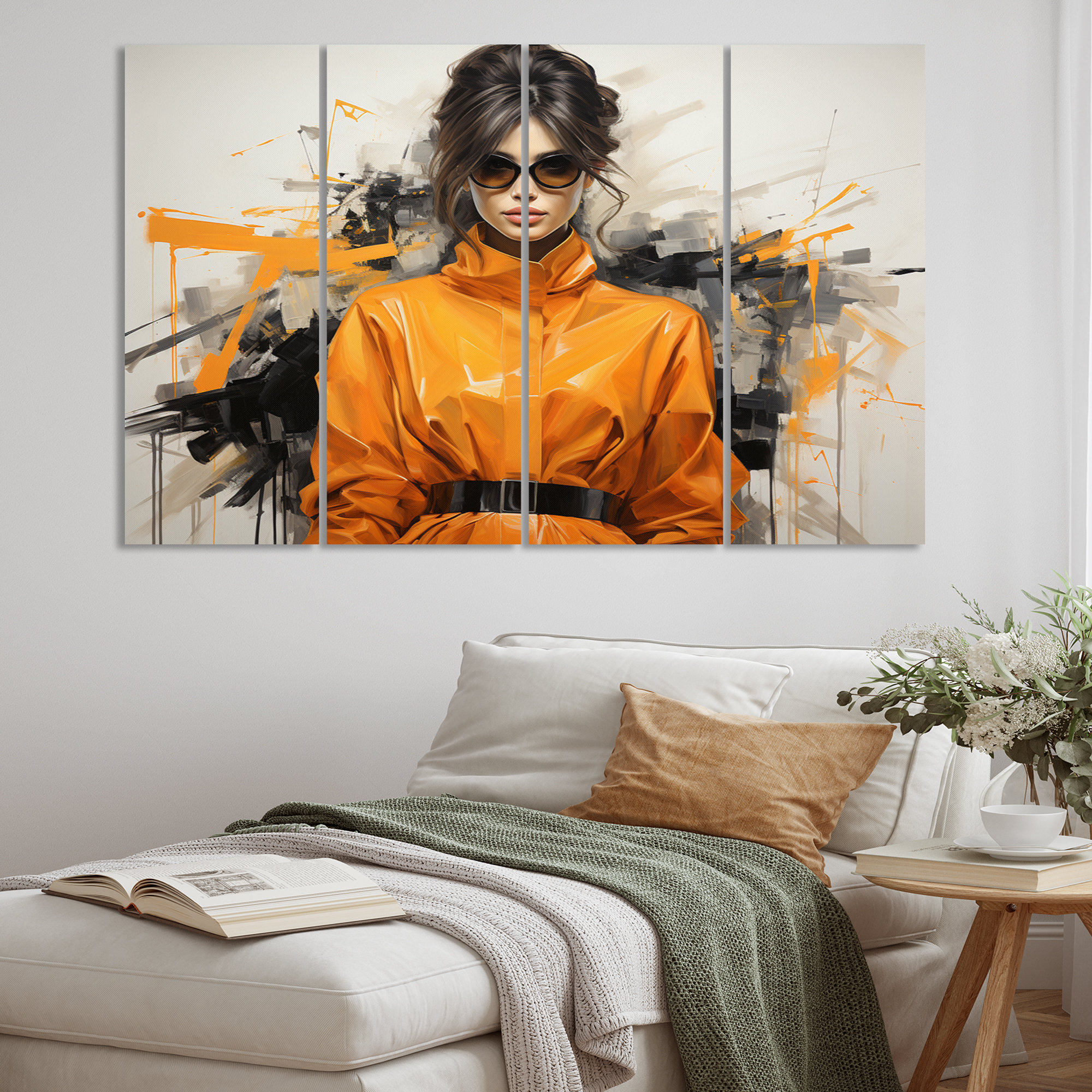 Winston Porter Fashion Infinite Style On Canvas 4 Pieces Print | Wayfair