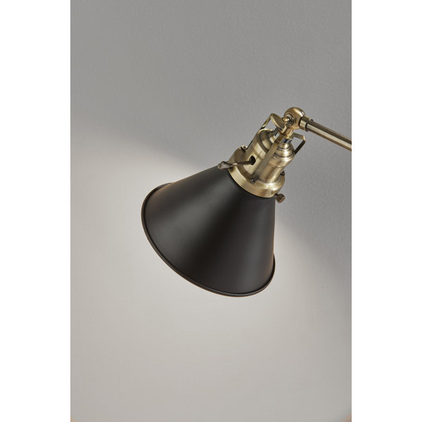 Longshore Tides Lasky 19.5'' Black Desk Lamp & Reviews | Wayfair