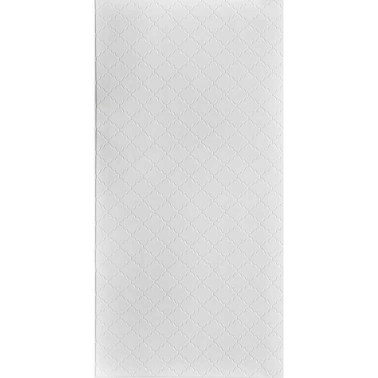 FromPlainToBeautifulInHours Morocco Tile MirroFlex 4ft. x 8ft. Glue Up ...