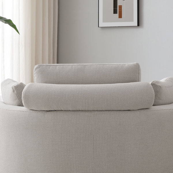 Brayden Studio® Dashton 51.2'' Wide Barrel Chair and Ottoman "& Reviews ...