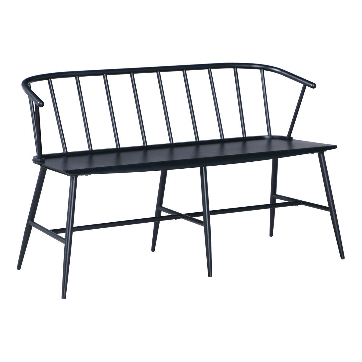 George Oliver Quitin All Metal Bench | Wayfair