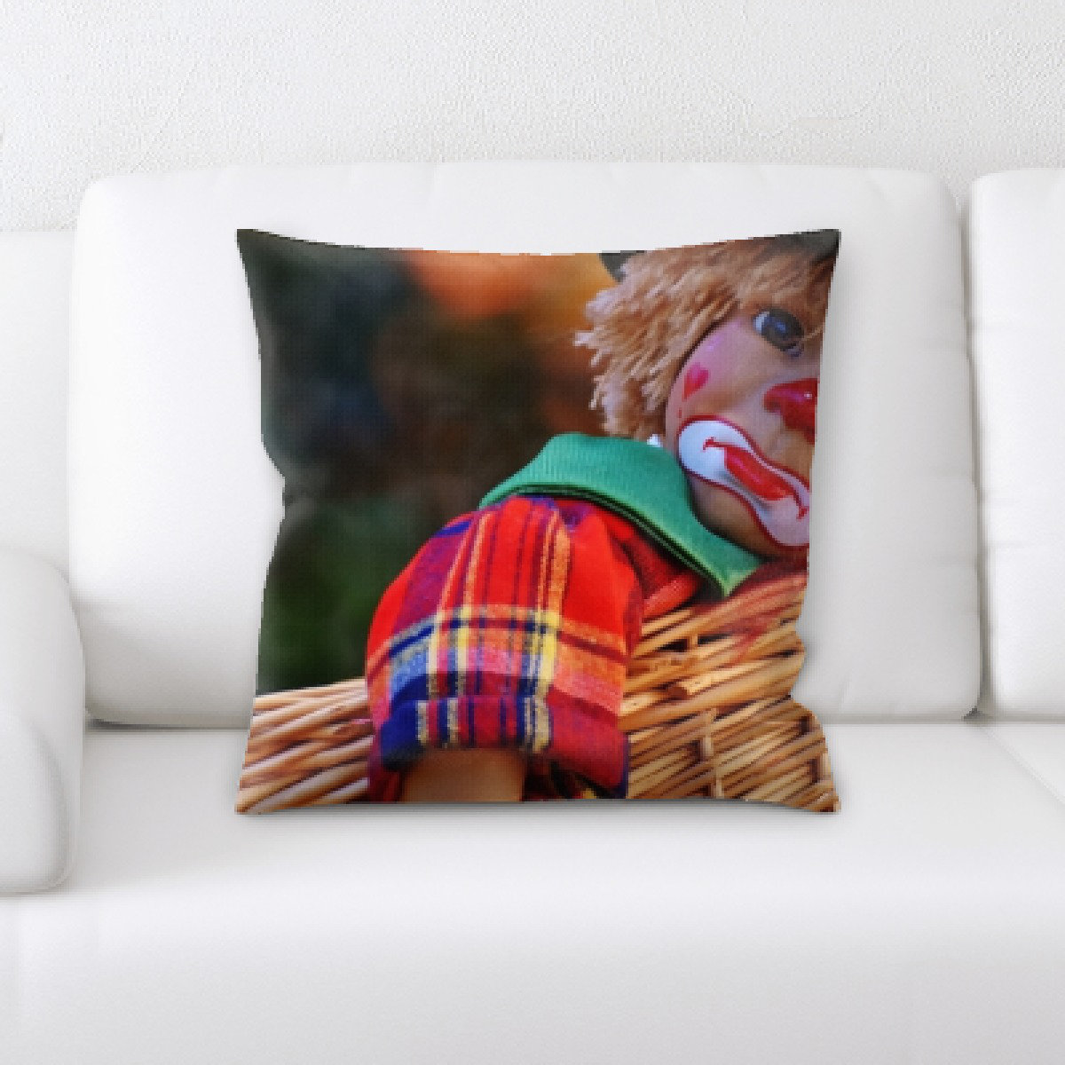 Latitude Run® Crockett Sad Toy Throw Pillow | Wayfair
