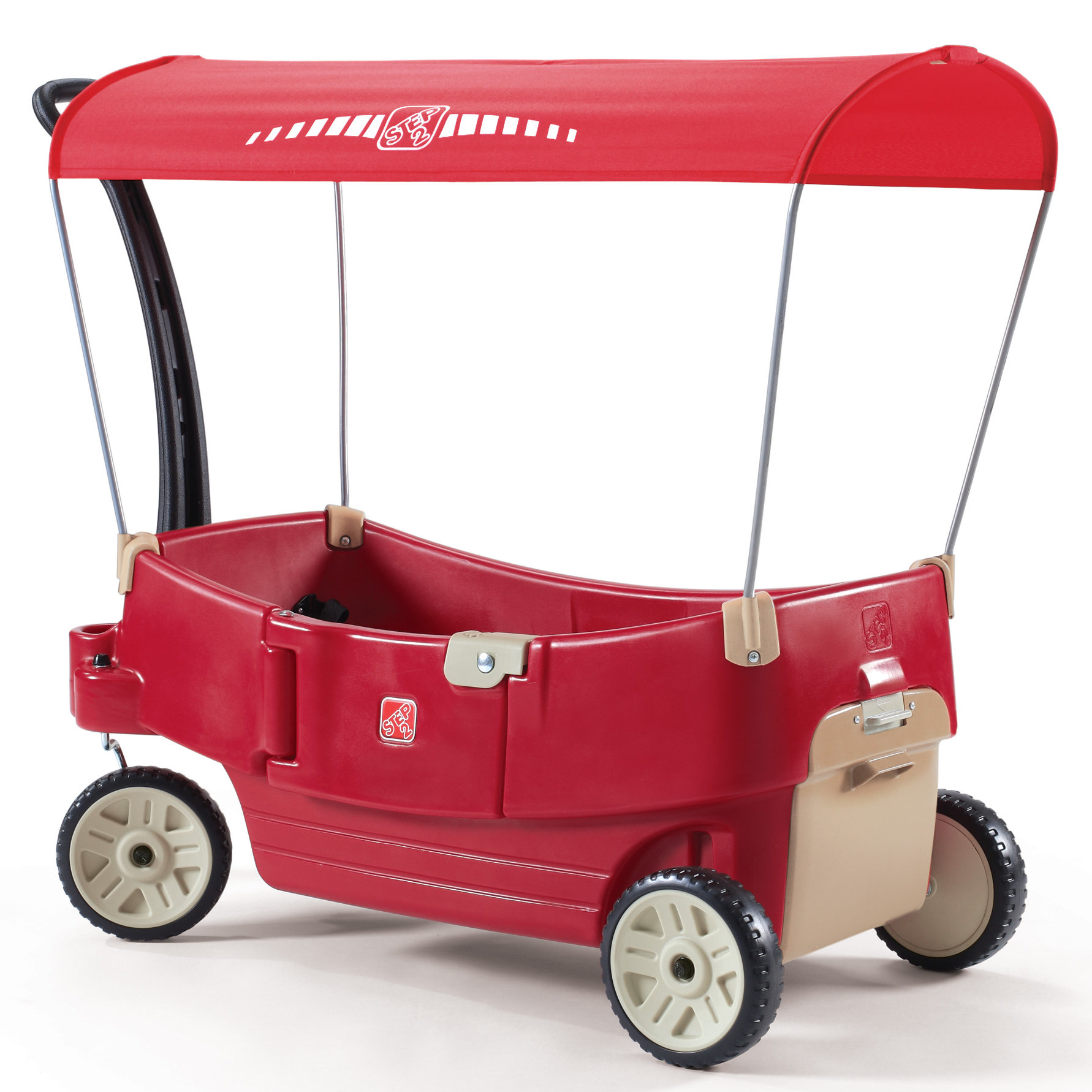 Step2 All Around Canopy 2 Seat Ride-On Wagons & Riding Toys & Reviews ...