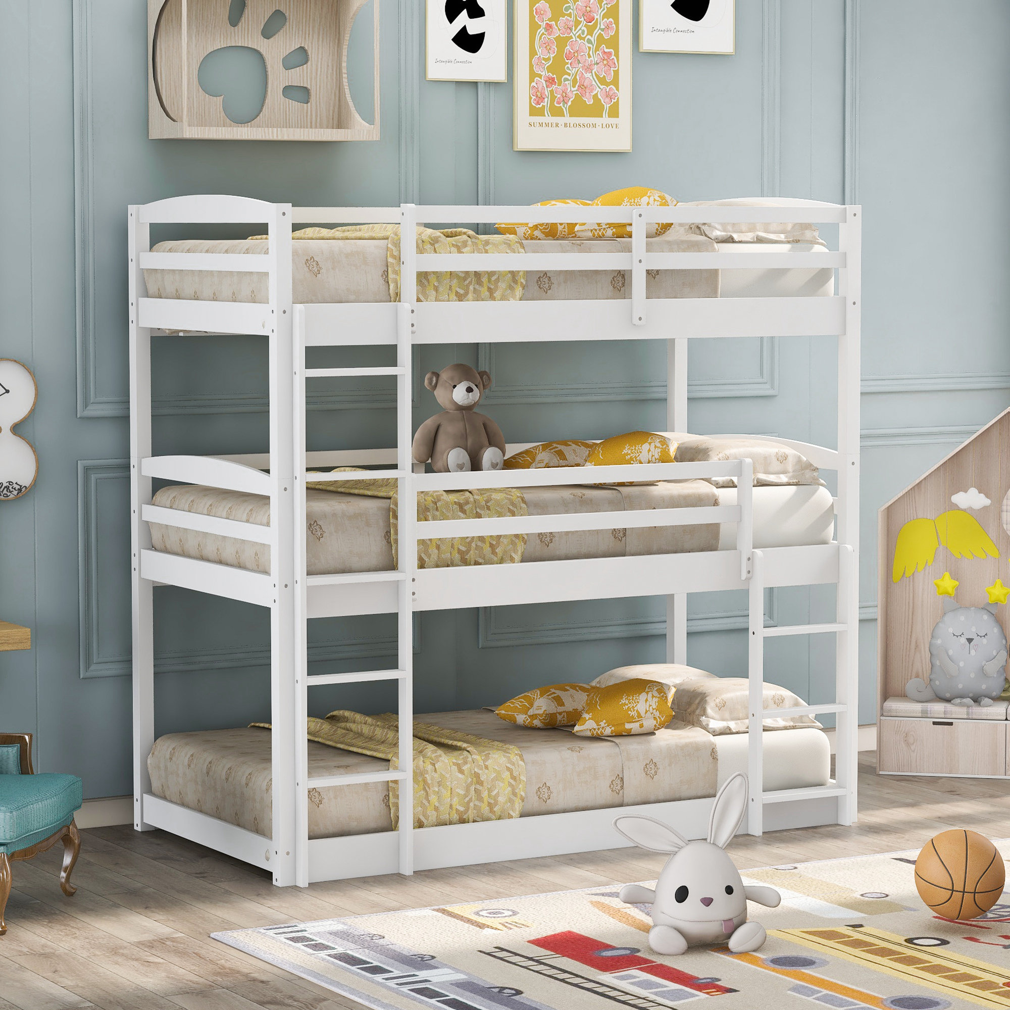 Harriet Bee Jamear Bunk Bed Bed | Wayfair
