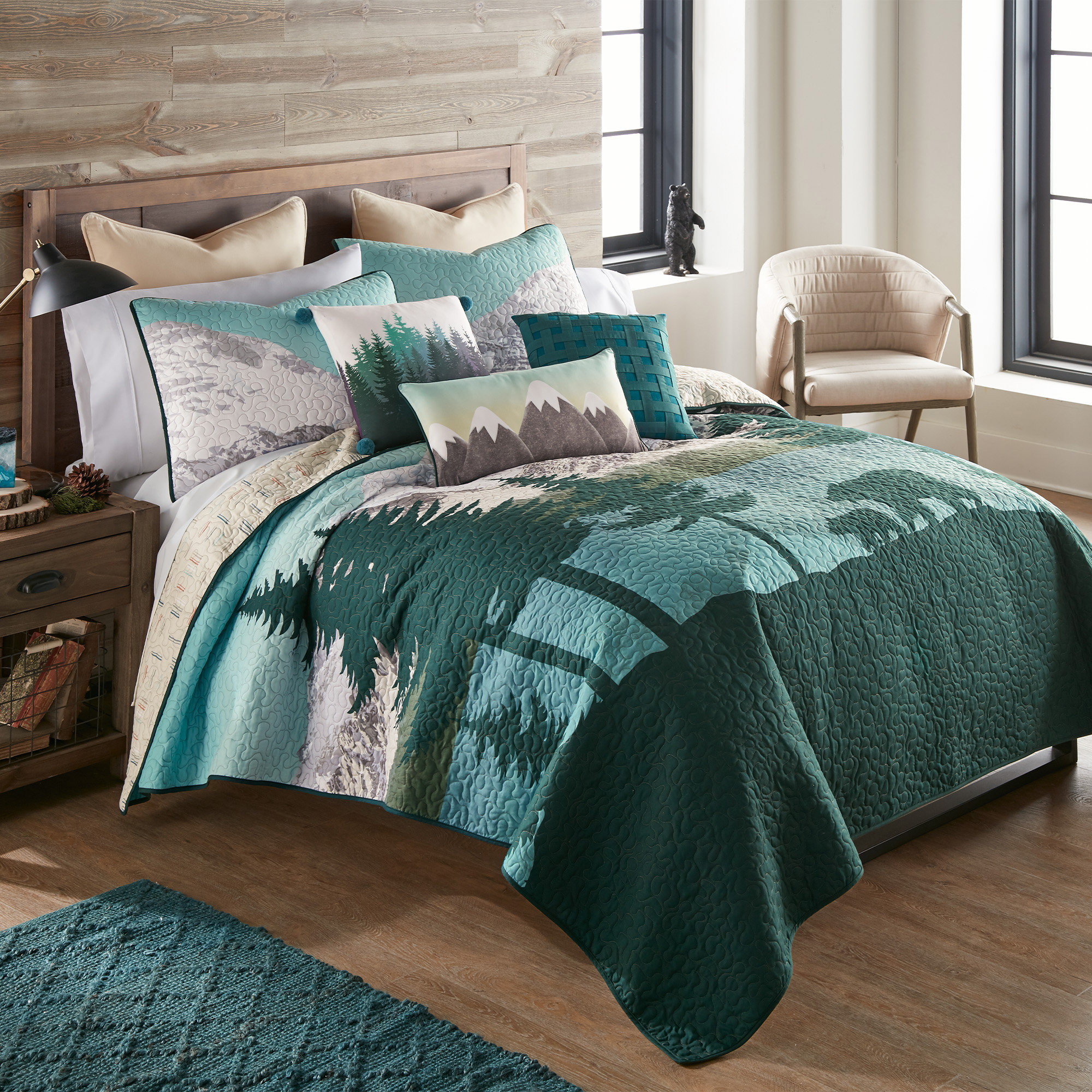 Donna Sharp Bear Mountain Quilt Set & Reviews | Wayfair