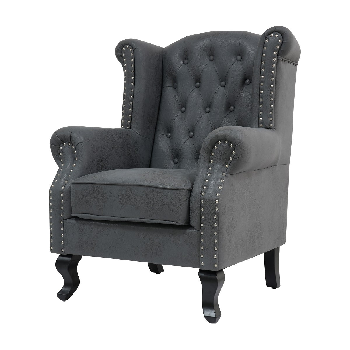 Williston Forge Hansen Upholstered Wingback Chair & Reviews | Wayfair.co.uk