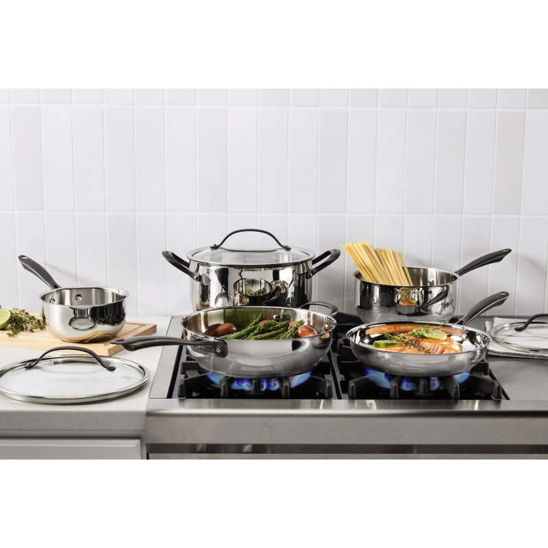 Cuisinart PureRadiance Stainless w/Brushed Titanium Finish 8 Pc Set ...