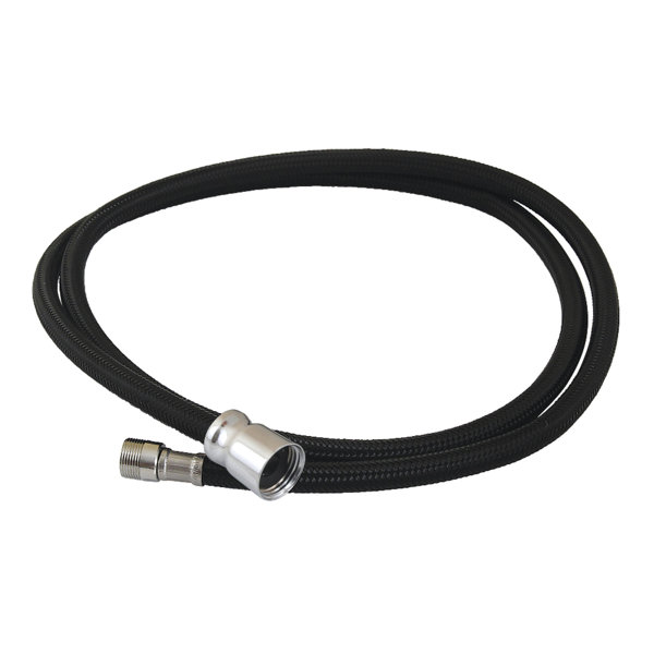 Kingston Brass 59-Inch Black Nylon Kitchen Spray Hose | Wayfair
