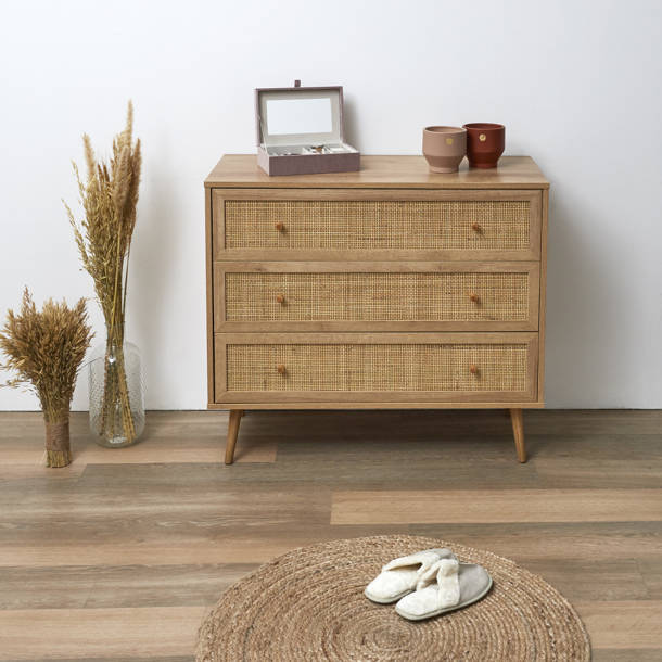 Bay Isle Home Morrie Solid + Manufactured Wood Bedside Table & Reviews ...