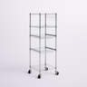 TRINITY EcoStorage Chrome 5-Tier NSF Steel Wire Shelving w/ Baskets ...